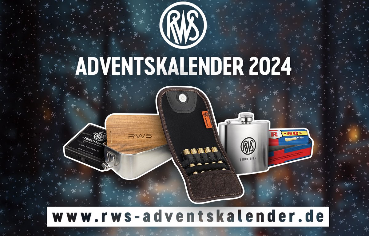 RWS Adventskalender 2024 für Jäger und Sportschützen: RWS Technology